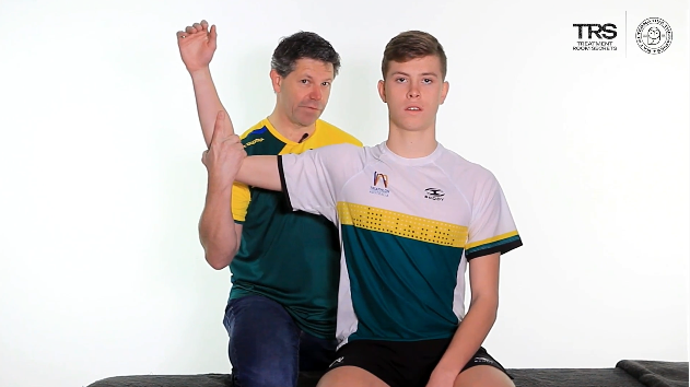 Partner Assisted Stretch for the Pectoralis Muscles | Anterior Deltoid ...