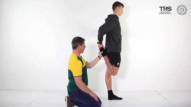 Standing Quad Stretch | Hip Flexors, Quadriceps, Quads and more | Niel ...