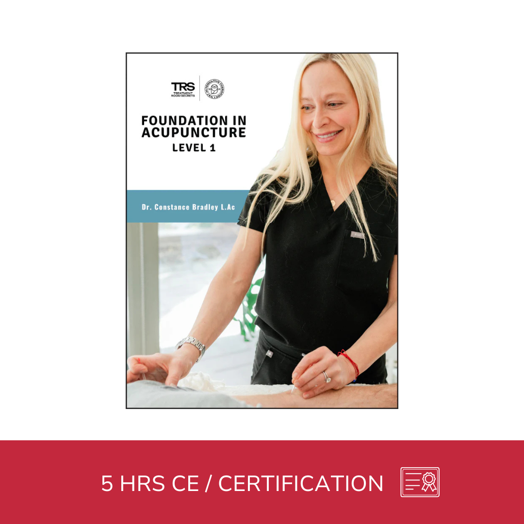 Foundation in Acupuncture (Level 1) | Niel Asher Education