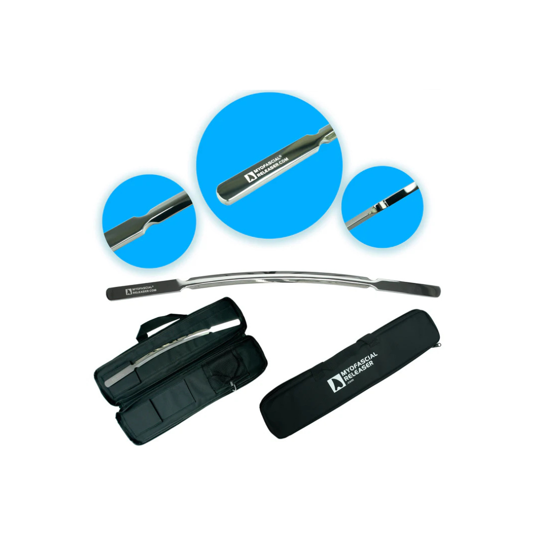 Crescent Handlebar Professional Muscle Scraper | Niel Asher Education